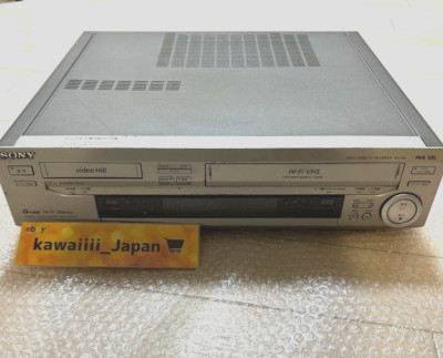 SONY WV-H6 Video Cassette Deck Player VHS Hi8 8mm Operation confirmed ...