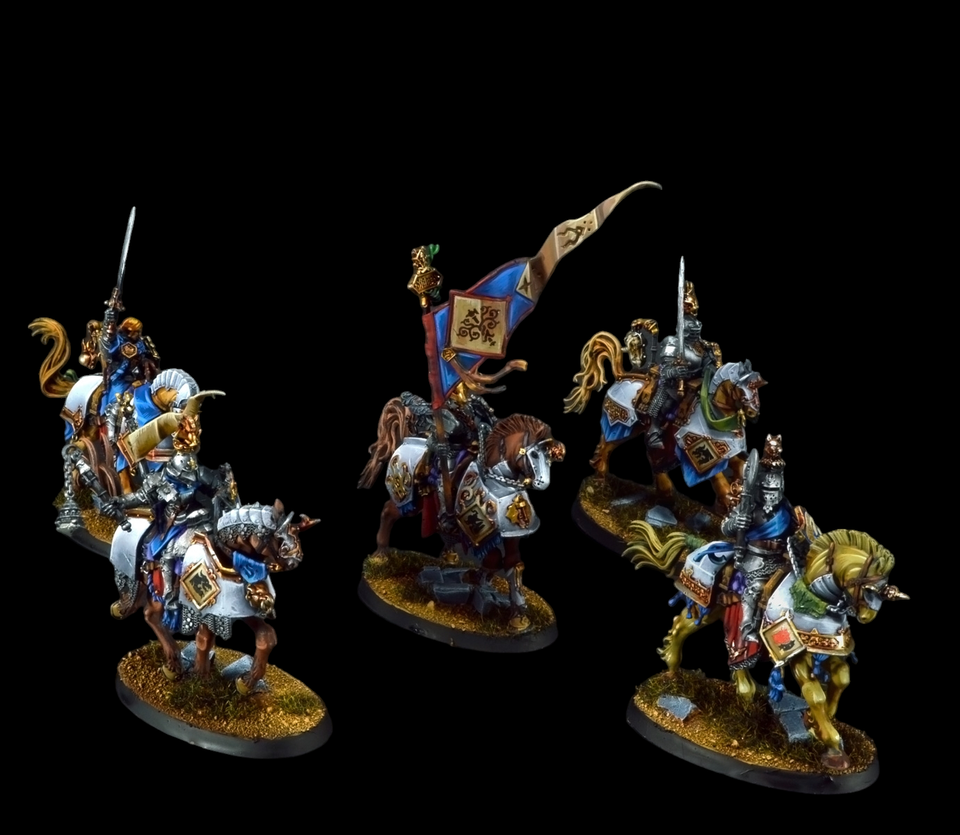 FREEGUILD CAVALIERS cities of sigmar ** COMMISSION ** painting | eBay
