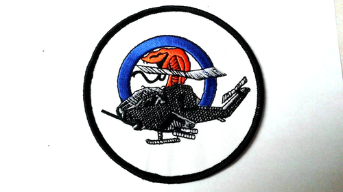 1 pc -New AH1 ATTACK COBRA Emb. patch SEW/IRON ON. DIA 4", | eBay