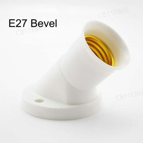 E27 B22 Screw Lamp Holders Light Bulbs Socket Snap-in Base Lamp Adapter ...