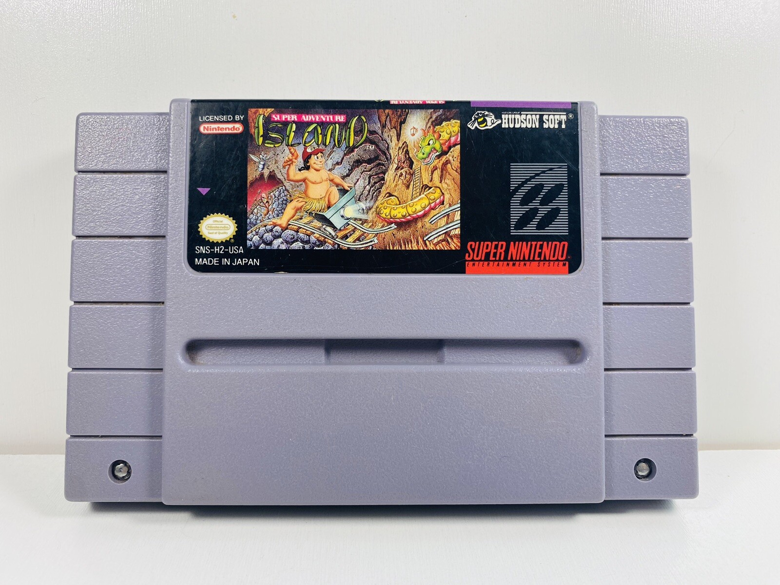 Super Adventure Island -- SNES Super Nintendo Authentic Fun Game TESTED ...