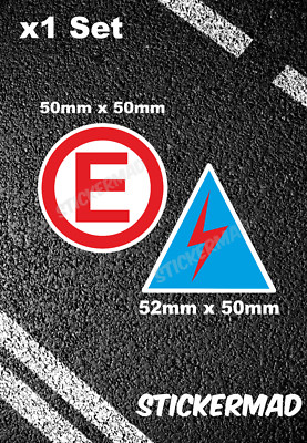 Race Car Electric Cut off & Fire Extinguisher MSA Stickers Set Rally ...