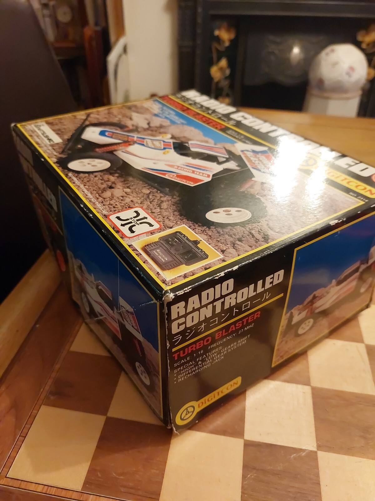 Vintage 1980s Boxed DIGITCON TURBO BLASTER No. 2314 Radio Controlled ...