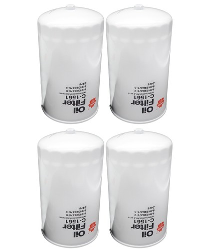 4 x C1561 Sakura Oil Filter -Fits Isuzu + Hino Xref:Z475, WZ475 ...