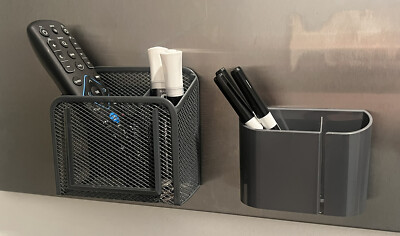 Ubrand Magnetic Metal Mesh Office Locker Accessories Gray Set of 2 | eBay