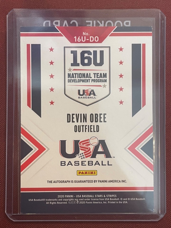 2020 Panini Stars and Stripes Signatures Auto /25 Devin Obee | eBay