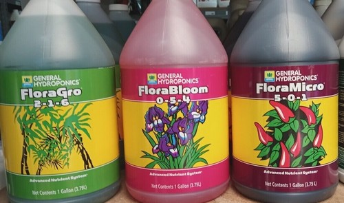General Hydroponics Flora Series Gro Bloom Micro 1 Gallon Gal Indoor Plant 420 | eBay