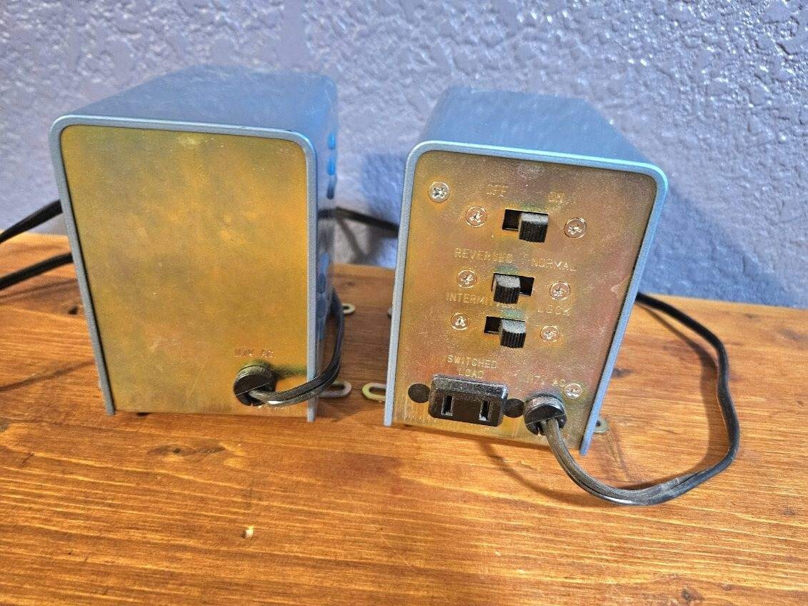 Photo-Electric Relay System Transmitter Receiver & Exciter Lamp Unit NO ...