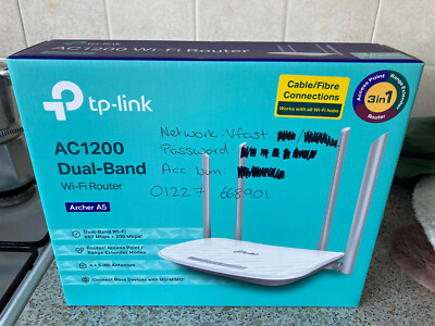 TP Link Wireless Router AC 1200 dual band only used about 5 times | eBay