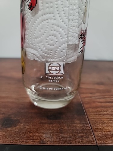 1978 Pepsi DC Comics The "Flash" Glass | eBay