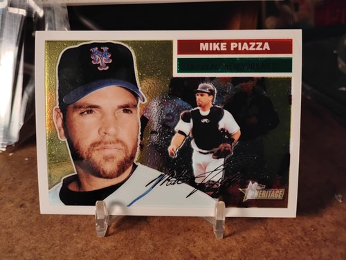 2005 Topps Chrome Heritage /1956 Mike Piazza Mets | eBay