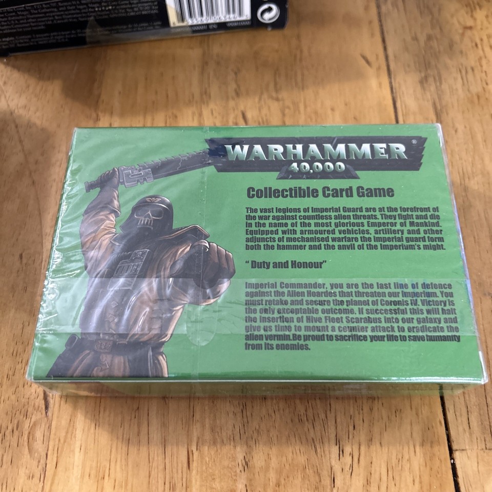 Warhammer 40K CCG Coronis Campaign Imperial Guard Starter Deck *Sealed ...