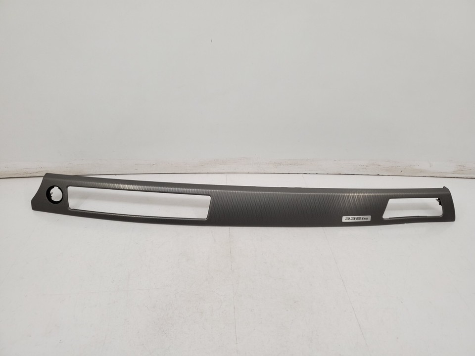 09-13 OEM BMW E92 335is Dash Glacier Silver Aluminum Interior Trim w ...
