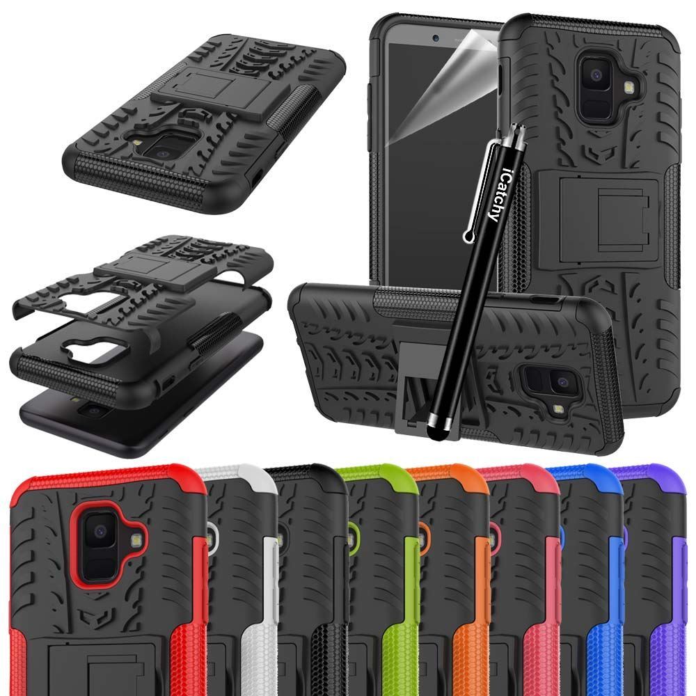 For Samsung Galaxy A6 Phone Case Heavy Duty Armour Shockproof Cover ...