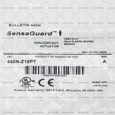 440N-Z18PT Allen Bradley 440A SensaGuard Standard Code Actuator | eBay