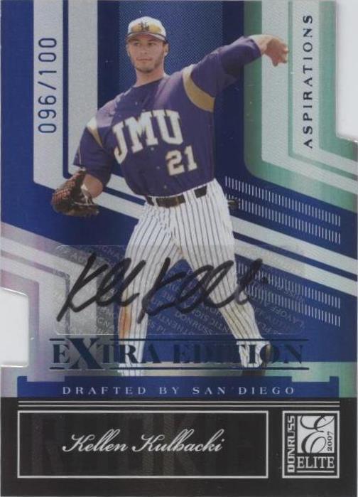 2007 Donruss Elite Extra Edition - Kellen Kulbacki #114 Aspirations Die ...