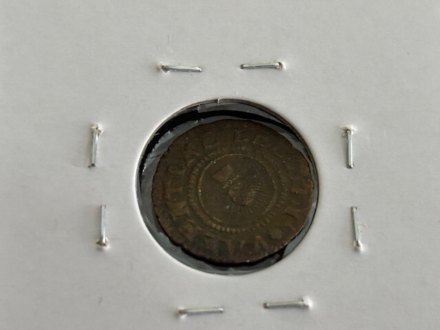 HERTFORDSHIRE ASHWELL 1600'S FARTHING VALENTINE LEE 17th CENTURY VF M ...