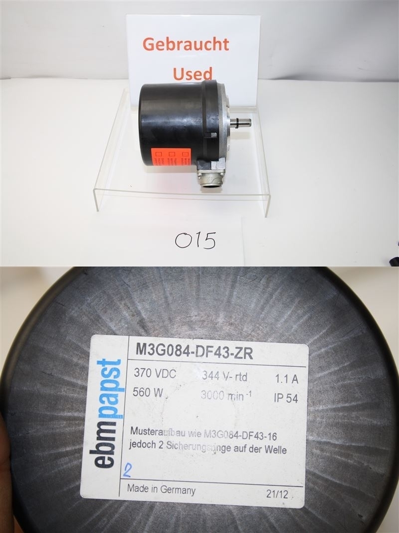 ebm papst M3G084-DF43-ZR lüftermotor für lüfter M3G084 M3G084-DF 43-ZR ...