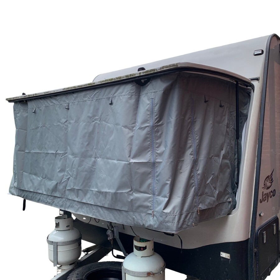 Waterproof Storm Covers & Windows for Jayco Expanda, Front & Rear Bed ...