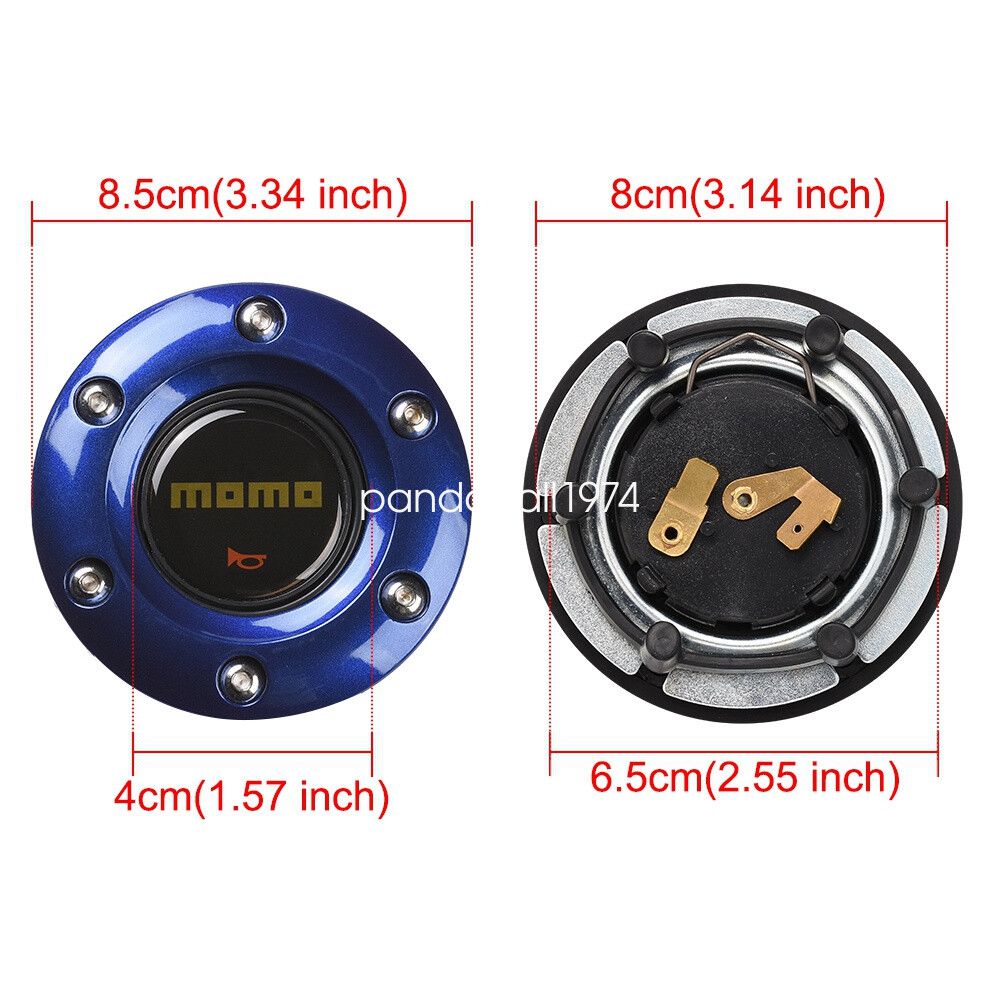 Auto Steering Wheel Center Horn Push Racing Car Steering Wheel Button ...