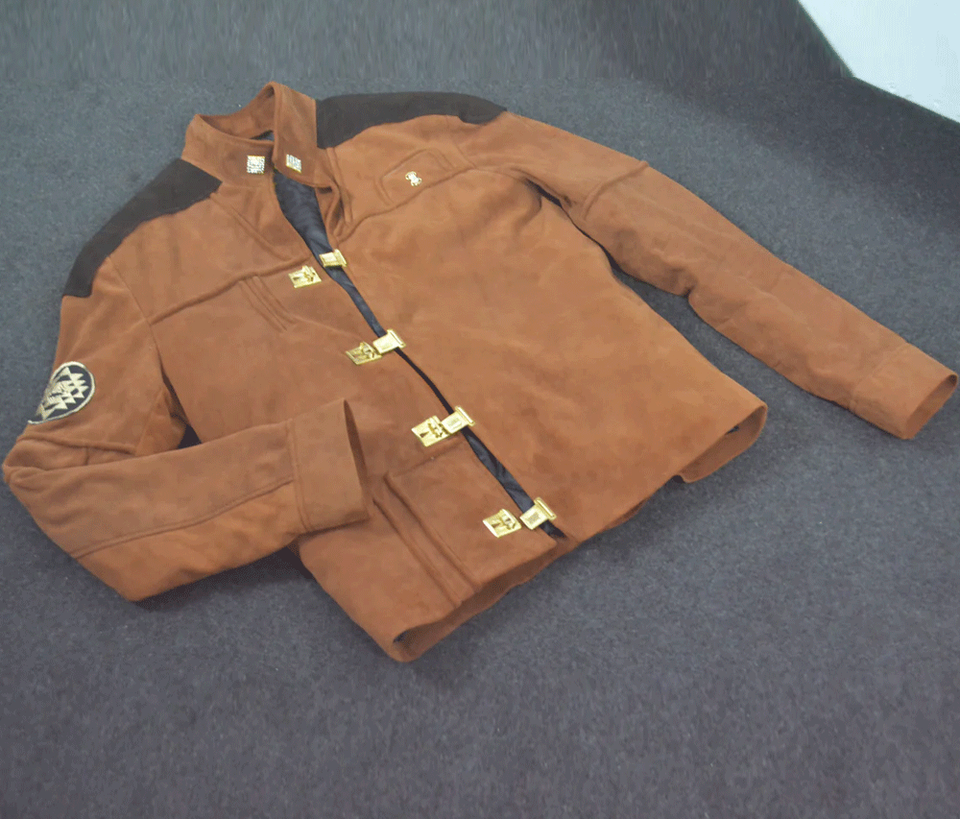 Handmade Colonial Viper Pilot Battlestar Galactica Brown Suede Leather ...