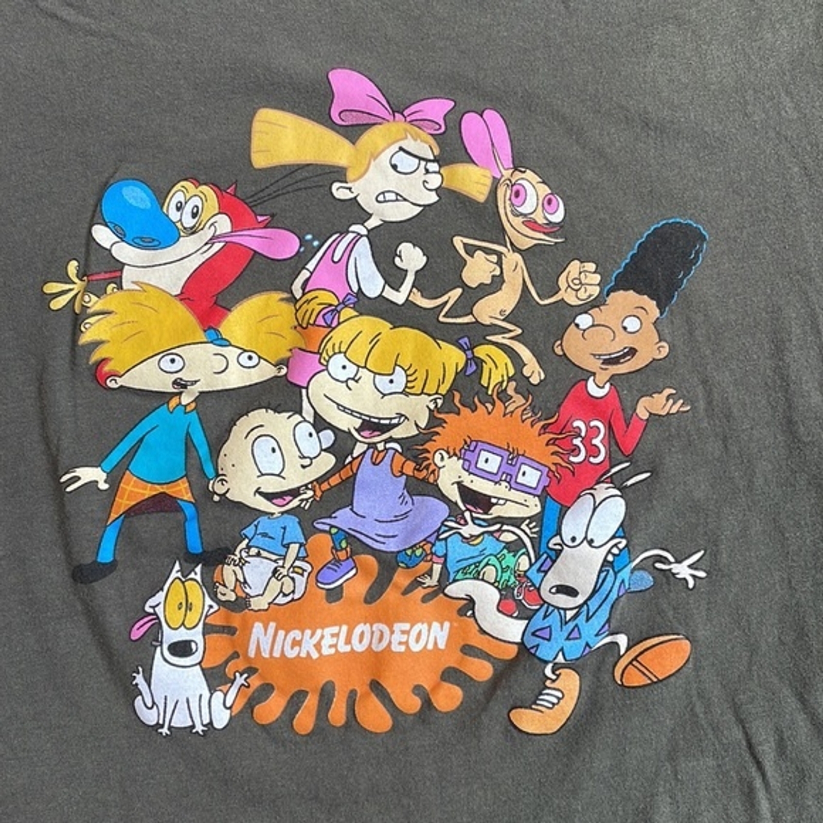 Nickelodeon Women’s Ren & Stimpy Hey Arnold Rugrats T… - Gem