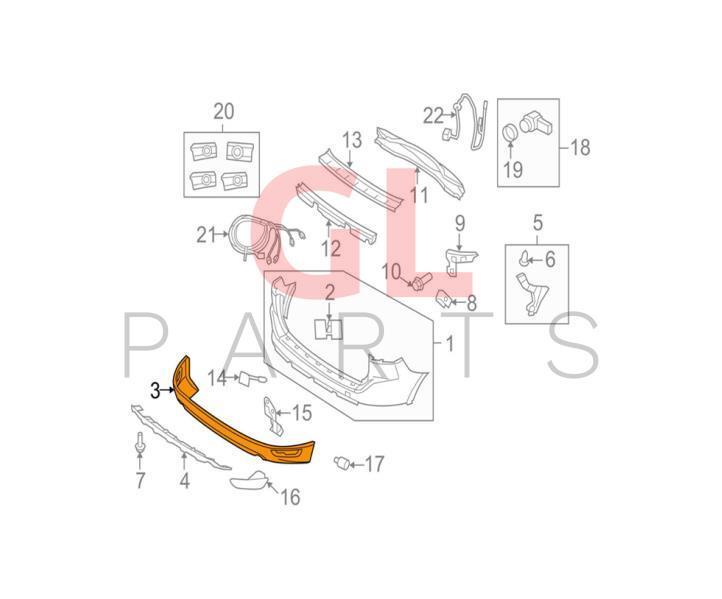 FOR VOLVO XC60 2008-2013 REAR SPOILER BUMPER 31294291 NEW | eBay UK