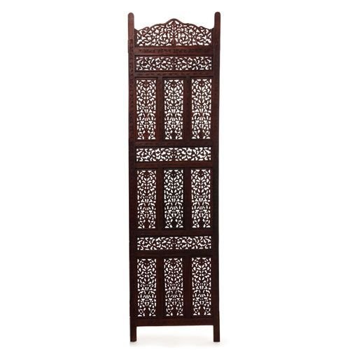 Antique Style Furniture Handcraft Wooden Partition Screen Room Divider ...