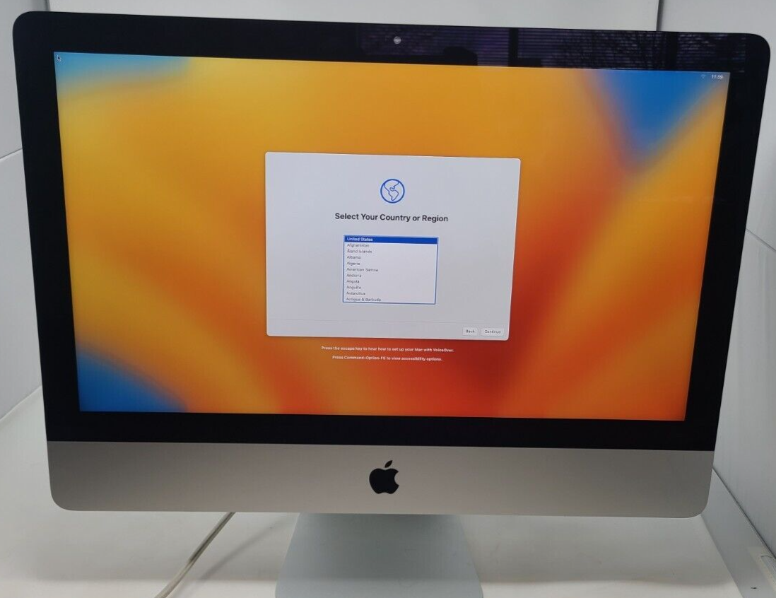Apple iMac 21.5" (1TB HDD, Intel Core i5-7400, 3.00GHz, 8GB) Silver ...