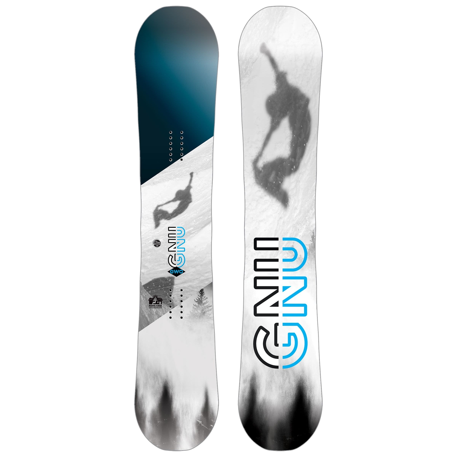GNU GWO Wide Men's All-Mountain Snowboard, 159cm MY24 | eBay
