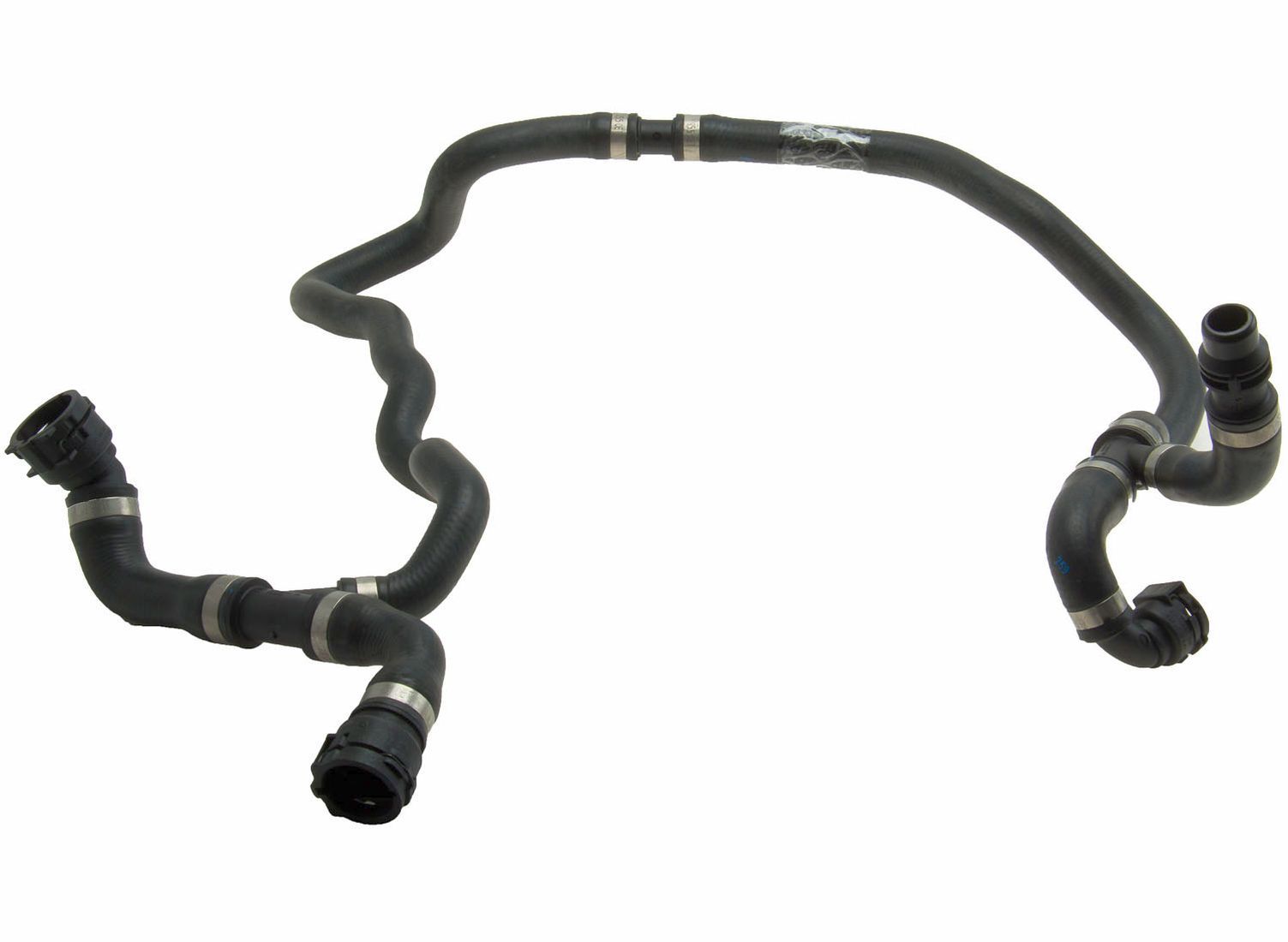 GENUINE BMW 4Way Coolant Water Hose AUTO TRANS 2006-2010 525i xi 528i ...