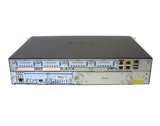 Cisco 2911 3-Port Gigabit Wired Router (C2911-WAAS-SEC/K9) for sale ...