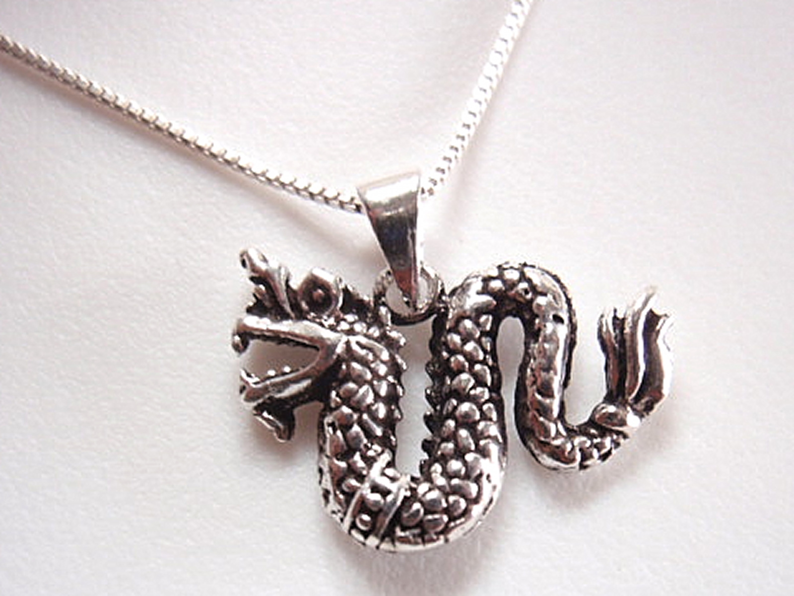 Dragon Pendant Chinese Style 925 Sterling Silver Corona Sun Jewelry | eBay