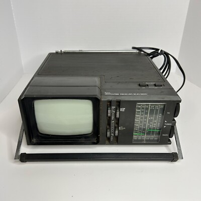 Sears Portable Television TV Radio AM/FM PSB Receiver 580.50270350 ...