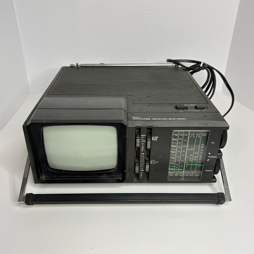 Sears Portable Television TV Radio AM/FM PSB Receiver 580.50270350 ...
