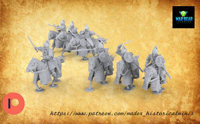 Early Crusades Bizantyne Cataphracts - 28mm - wargaming - miniatures ...