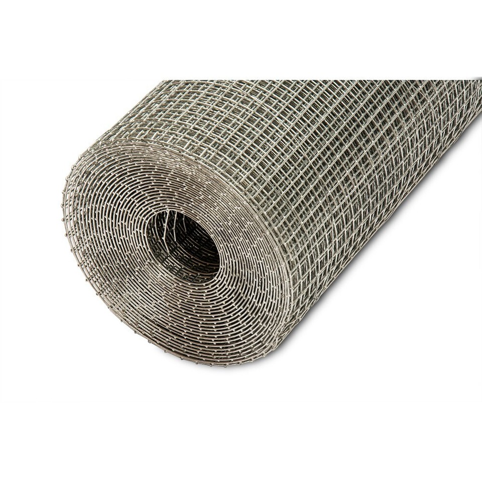 Alphapet 19g Galvanised Welded Wire Mesh - 1/2" x 1/2" Hole Chicken ...