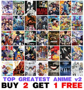 Top Greatest Classic Anime Series of All Time Poster Manga Poster Room ...