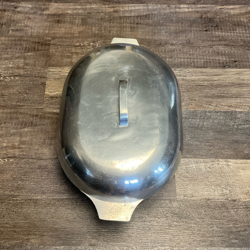 Cast Aluminum Oval Roaster Heavy like Magnalite Source Manufacturing 15 ...