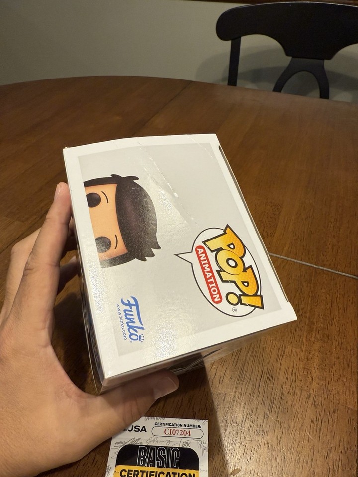 H. Jon Benjamin Autographed Bob's Burgers Young Bob Belcher Funko Pop ...