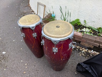 Vintage Natal Super Latin Percussion Congas, 11" Quinto and 11 3/4 ...