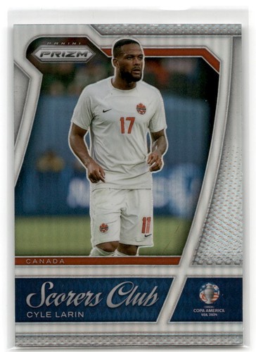 2024 Prizm Copa America Cyle Larin #21 Scorers Club Silver | eBay