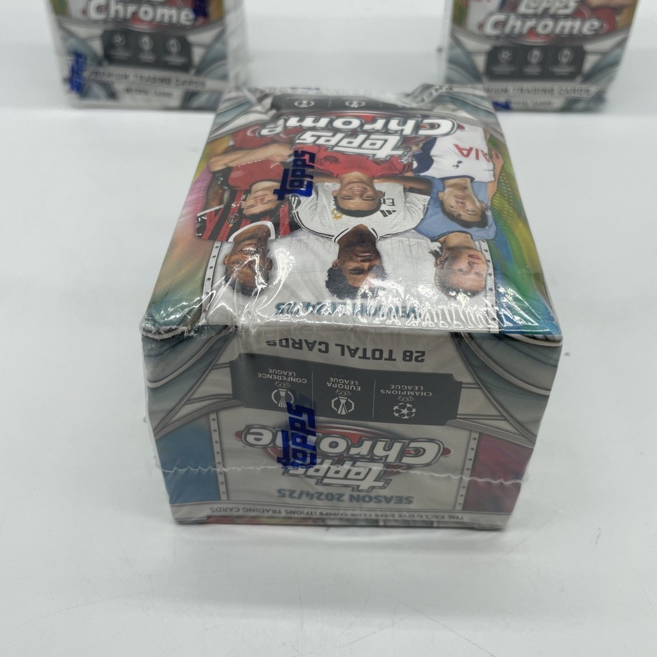TOPPS UCC UEFA CHROME 2024-25 BLASTER BOX FOOTBALL BUNDLE X 3 NEW | eBay UK
