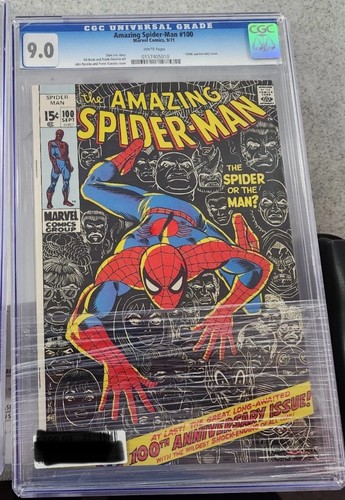 The Amazing Spider-Man #100 CGC 9.0 100th Anniversary Issue 1971 | eBay