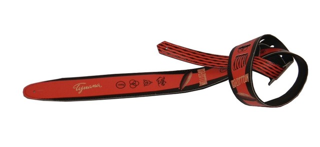 LED Zeppelin Guitar Strap Bass Adjustable Size Ecofriendly Leather ...
