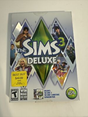 Sims 3: Deluxe (Windows/Mac, 2010) 14633169324| eBay