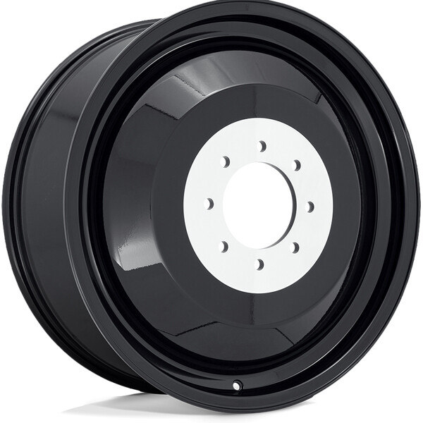 (Set of 6) 20" Inch Fuel D741 Runner Dually 8x200 Black/Milled Wheels ...