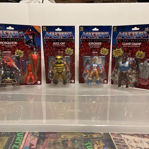 MOTU Origins MOSQUITOR BUZZ-OFF SORCERESS CLAMP CHAMP Masters Of The ...