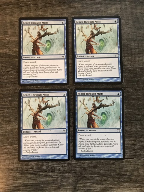 MTG Reach Through Mists Champions of Kamigawa 81/306 Regular Common for ...