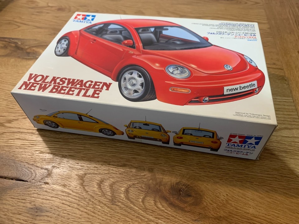 TAMIYA, 1:24 scale, 24200, VOLKSWAGEN NEW BEETLE, SEALED | eBay